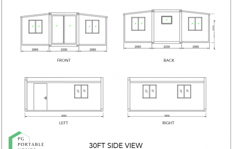 30ft portable home - PG Portable Homes